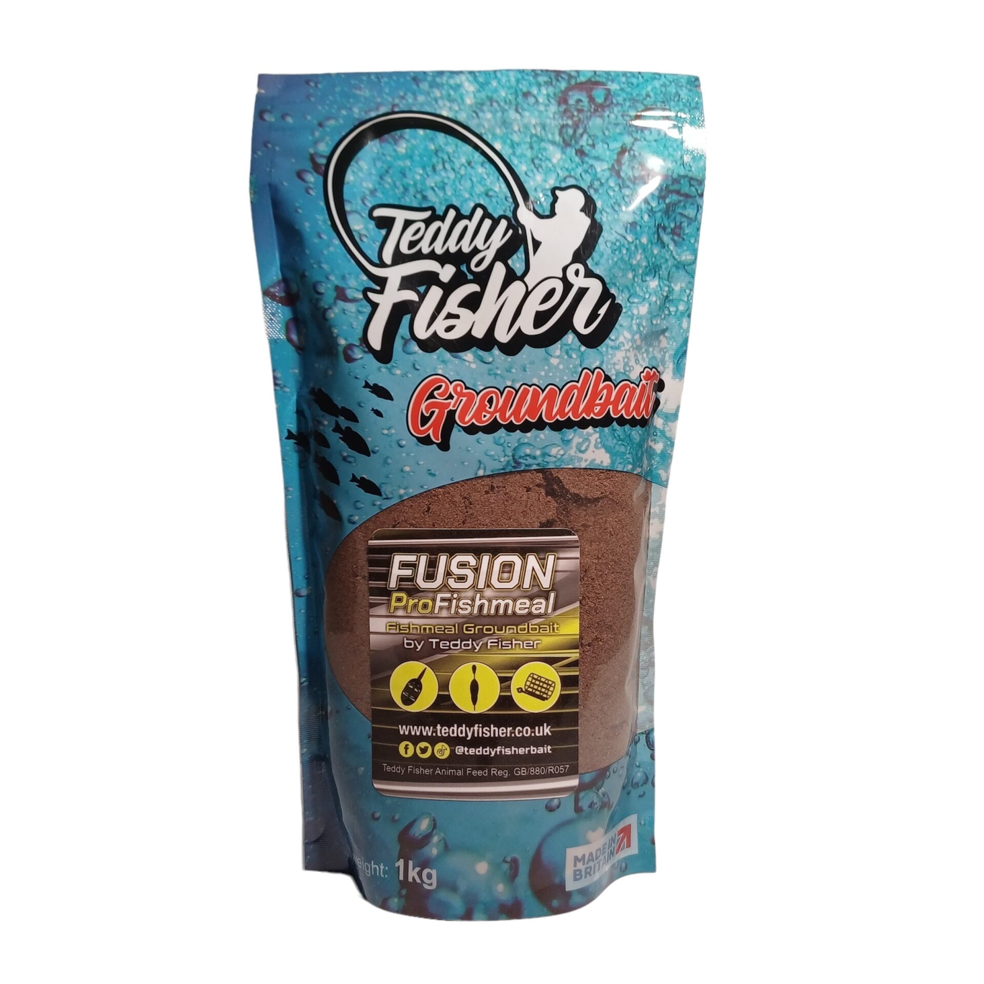 Teddy Fisher Launch New Fishmeal Pellets and Groundbait - Baiting The Swim
