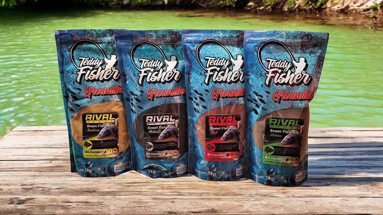 Teddy Fisher Announces Improved Rival Range Groundbaits - Baiting The Swim