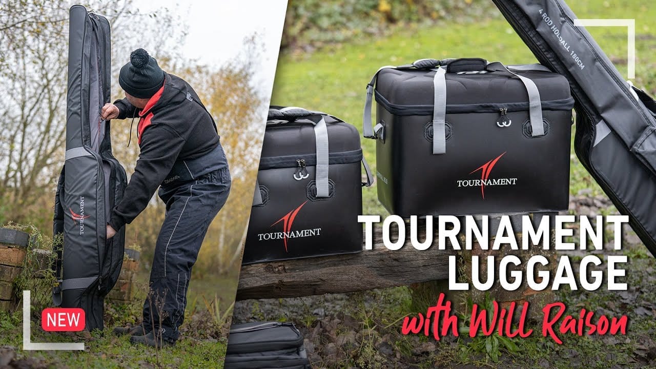 Will Raison Showcases the New Range of Daiwa Tournament Luggage ...